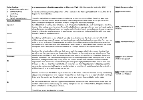 x5 Non-Fiction Guided Reading/Reading Strategies Worksheets | Teaching ...