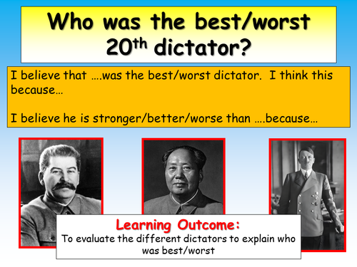 Hitler Stalin Mao dictators | Teaching Resources