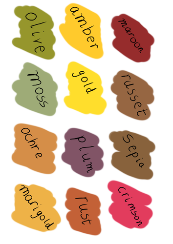 Autumn Colours Treasure Hunt for Forest School and Early years ...