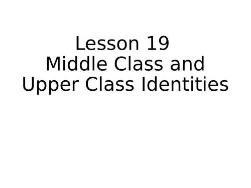 AQA A-Level Sociology- Culture & Identity - Topic 3: Identity & The ...