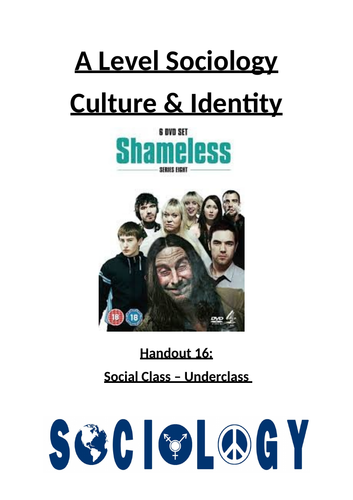 AQA A-Level Sociology- Culture & Identity - Topic 3: Identity & The ...