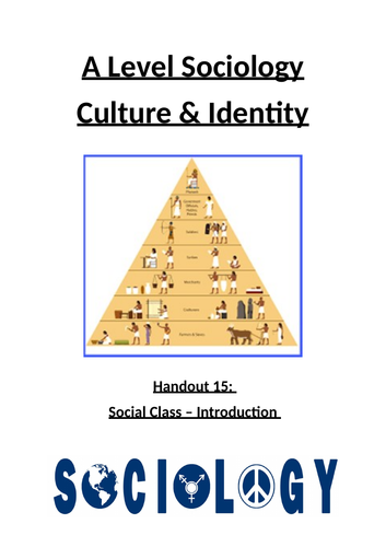 AQA A-Level Sociology- Culture & Identity - Topic 3: Identity & The ...