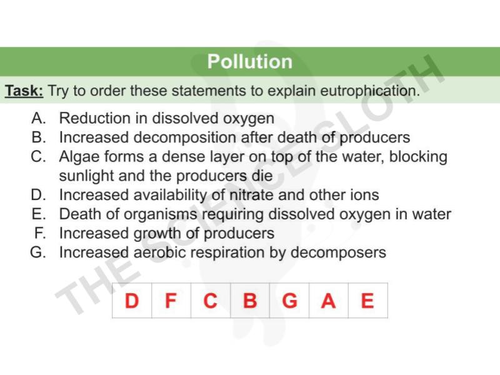 Pollution - Eutrophication, Plastic, Greenhouse effect and Climate ...