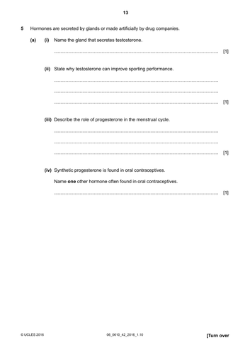 Human Influences on Ecosystems - Past Paper Question Pack | Teaching ...