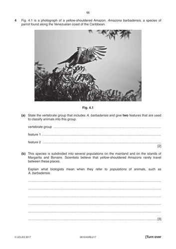 Human Influences on Ecosystems - Past Paper Question Pack | Teaching ...