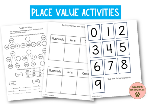 Place Value Activities, Games And Puzzle Year 3 | Teaching Resources
