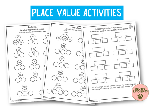 Place Value Activities, Games And Puzzle Year 3 | Teaching Resources