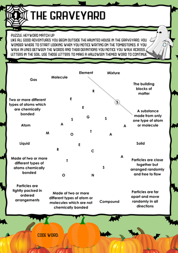 THE Ultimate Science of Halloween STEM Escape Room | Teaching Resources