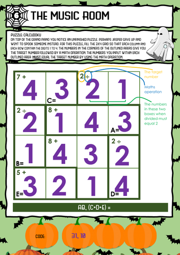 THE Ultimate Science of Halloween STEM Escape Room | Teaching Resources