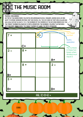 THE Ultimate Science of Halloween STEM Escape Room | Teaching Resources