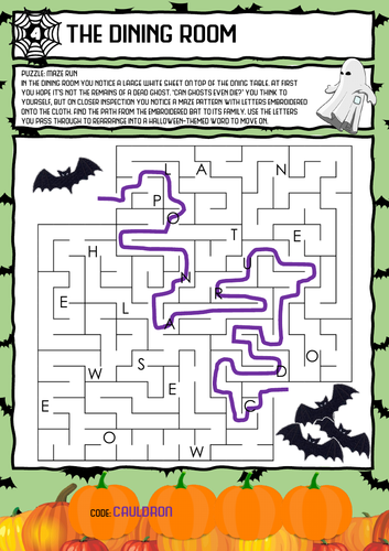 THE Ultimate Science of Halloween STEM Escape Room | Teaching Resources