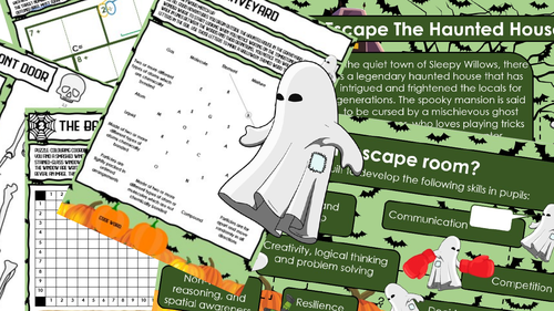 THE Ultimate Science of Halloween STEM Escape Room | Teaching Resources