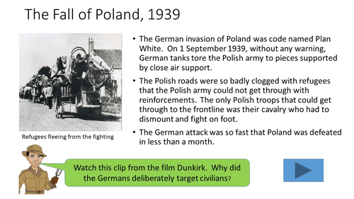 Blitzkrieg - Lightning War 1939 - 1940 | Teaching Resources