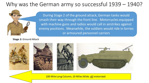 Blitzkrieg - Lightning War 1939 - 1940 | Teaching Resources