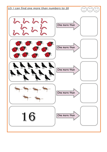 Superworm themed numbers to 20 | Teaching Resources