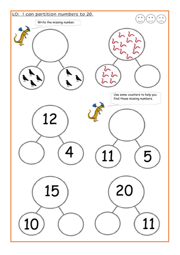 Superworm themed numbers to 20 | Teaching Resources