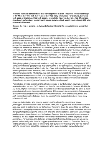 Approaches Exemplar Essays - Paper 2 - AQA | Teaching Resources