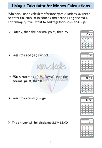 Money Workbook - Level 1 Functional Skills Maths | Teaching Resources