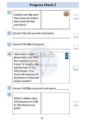 Money Workbook - Level 1 Functional Skills Maths | Teaching Resources