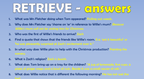 Goodnight Mister Tom - Chapters 11-13 - Double Lesson! | Teaching Resources