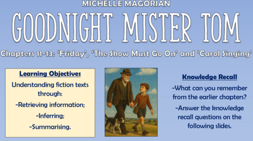 Goodnight Mister Tom - Big Bundle! | Teaching Resources