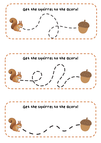Squirrel to Acorn | Teaching Resources