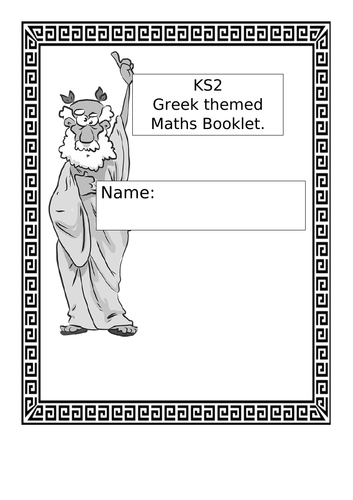 KS2 Y5 Y6 Greek themed Maths SATs booklet | Teaching Resources