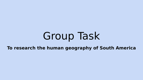 Year 5 Geography unit on South America | Teaching Resources