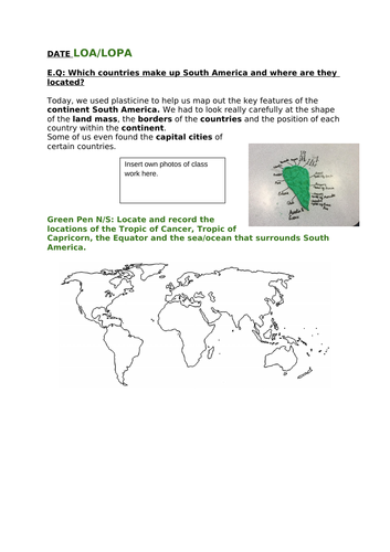 Year 5 Geography unit on South America | Teaching Resources