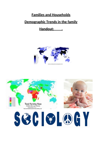 AQA A Level Sociology - Families & households: WHOLE TOPIC | Teaching ...