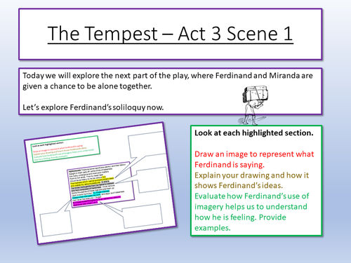 The Tempest Language | Teaching Resources