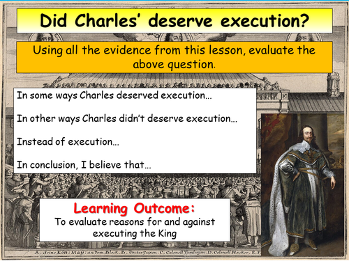 Charles I Execution | Teaching Resources