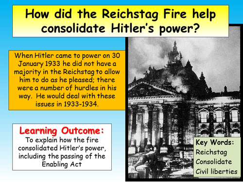 Reichstag Fire & Enabling Act | Teaching Resources