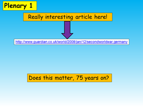 Reichstag Fire & Enabling Act | Teaching Resources