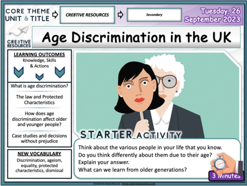 Age Discrimination in the UK | Teaching Resources