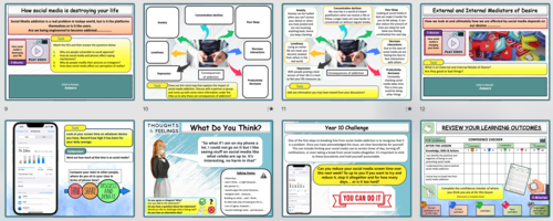 Social Media Addiction - PSHE | Teaching Resources