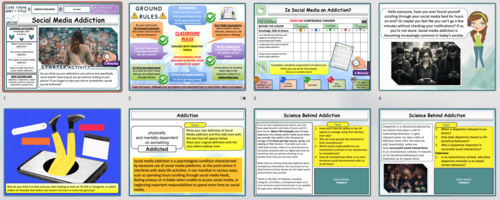 Social Media Addiction - PSHE | Teaching Resources