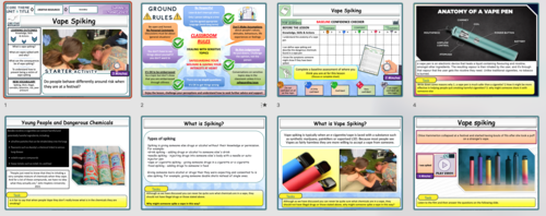 Vape Spiking - PSHE | Teaching Resources