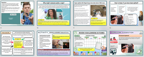 Vape Spiking - PSHE | Teaching Resources