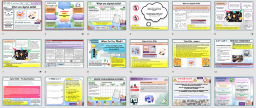 What are Digital Skills - Careers | Teaching Resources