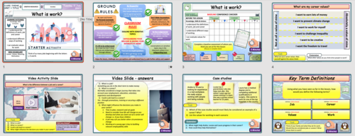 What is Work - Careers | Teaching Resources