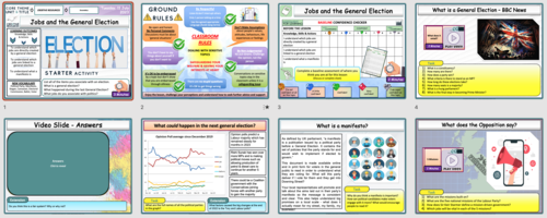 General Election 2024 Politics and Careers | Teaching Resources