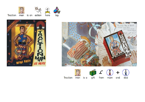 Traction Man Outfits Differentiated SEN ASD | Teaching Resources