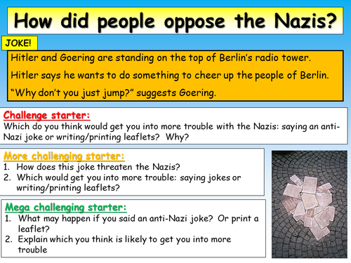 Nazi Opposition | Teaching Resources