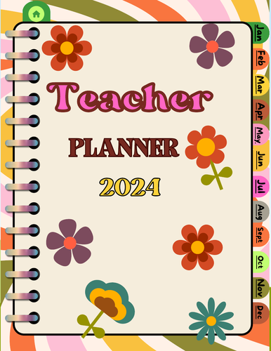 Digital Teacher Planner 2024 | Teaching Resources