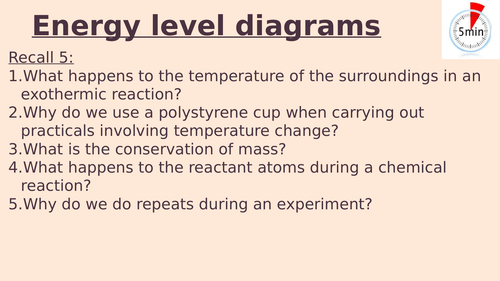 AQA Combined science - C7 Energy changes - Scheme of work | Teaching ...