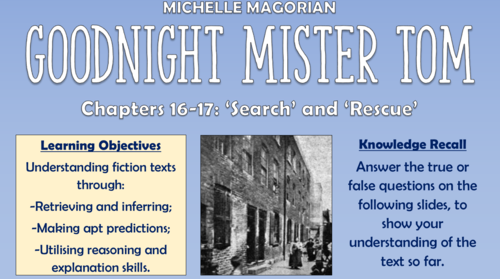 Goodnight Mister Tom - Complete Lesson Bundle! | Teaching Resources