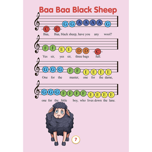 Big Color-Coded Songbook for 8 Note Bell Set: 78 Easy-to-Play Songs ...