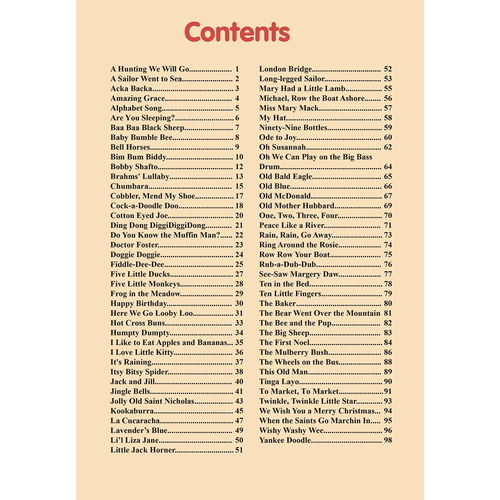 Big Color-Coded Songbook for 8 Note Bell Set: 78 Easy-to-Play Songs ...