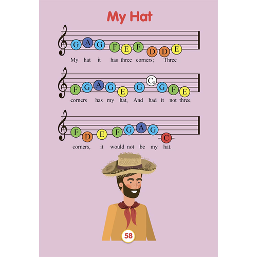 Big Color-Coded Songbook for 8 Note Bell Set: 78 Easy-to-Play Songs ...